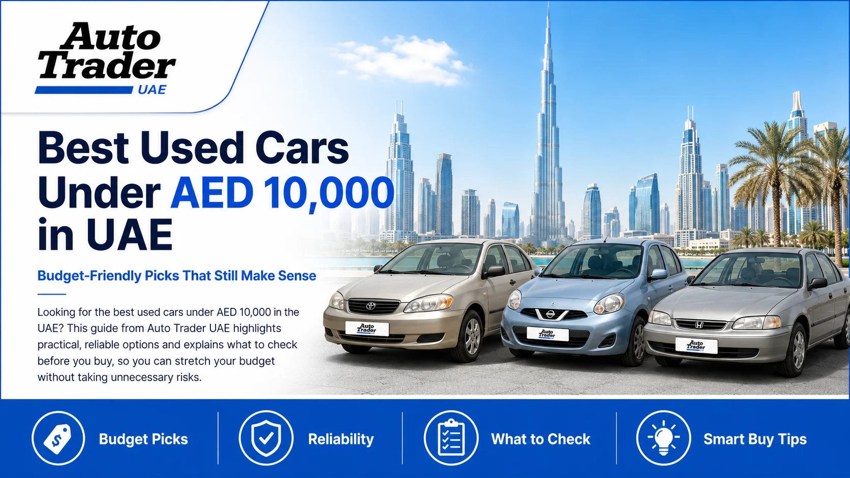 Best Used Cars Under AED 10,000 in UAE | Budget Buying Guide (2024)