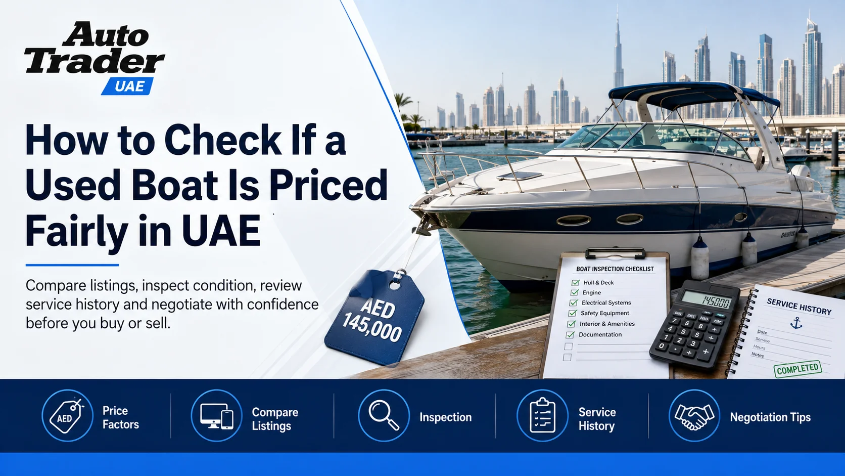 How to Check If a Used Boat Is Priced Fairly in UAE | Auto Trader UAE Guide